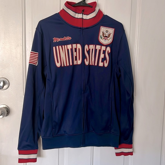 Mondetta | Jackets & Coats | Vintage Mondetta Usa Olympic Track Warmup ...